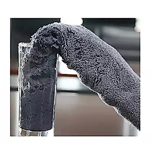 Atlas Connect 1200 GSM Ultra Thick Microfiber Towels for Cars, Soft Car Drying Towel for Washing, Polishing and Auto Detailing 16'' x 16'' (3 Pack)