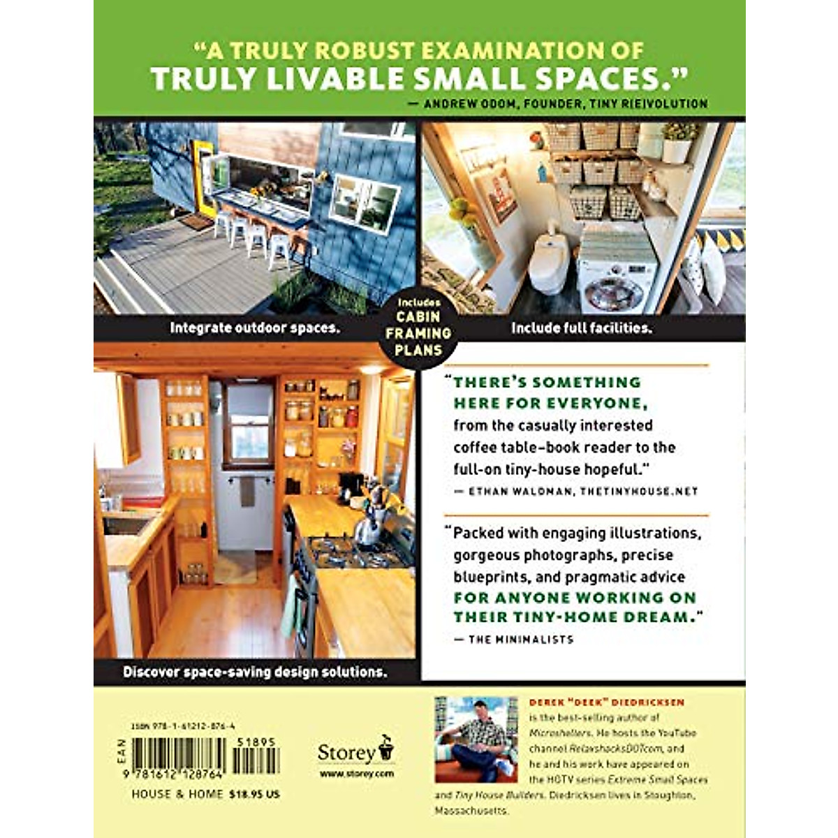 Micro Living: 40 Innovative Tiny Houses Equipped for Full-Time Living, in 400 Square Feet or Less