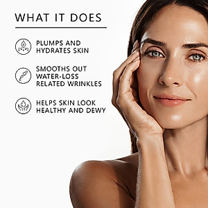 Asterwood Pure Hyaluronic Acid Serum for Face - Plumping, Anti-Aging & Hydrating - Fragrance-Free, Pairs Well with Vitamin C Face Serum & Hylunaric Acid Moisturizer, 29ml/1 oz