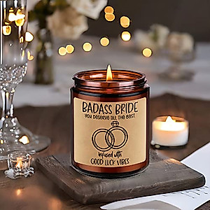 Miracu Scented Candles - Wedding Gifts for Bride, Bridal Gifts for Bride, Gifts for Bride to be - Engagement, Wedding Day Gifts for Women - Bridal Shower Gift, Engaged, Bachelorette Gifts for Bride