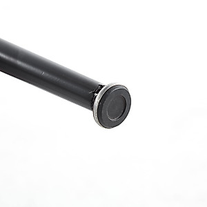 Tidyard Coffee Table for 4 People with Round MDF Table Top, Pedestal Dining Table, End Table Leisure Coffee Table Sofa End Table for Living Room Home Office