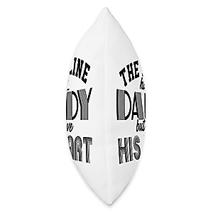 Pipeliners & Welders Official Child Family Dad Daddy Papa Pipeline Daughter Cute Throw Pillow, 18x18, Multicolor