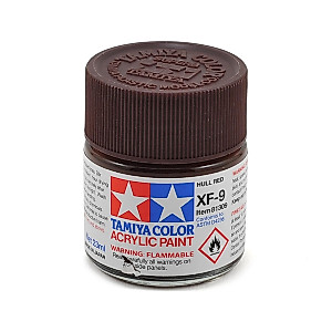 Tamiya Acrylic XF9 Hull Red 23ml Bottle