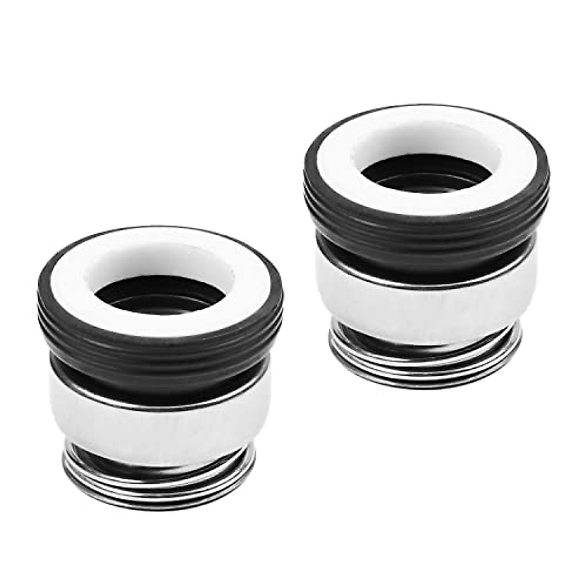 Othmro 2Pcs Internal Diameter 14mm Alloy Plastic Mechanical Shaft Seal Replacement 301-14 Shaft Seal for Pump Shaft Water Pumps Shaft Mechanical Sealing for Swimming Pools Spa Pumps