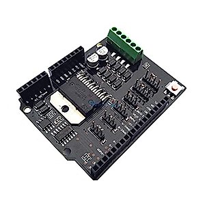 Replace L298P Dual Channel DC Motor Driver Shield Expansion Board L298NH Module Driving Module for Arduino R3 MEGA2560 One