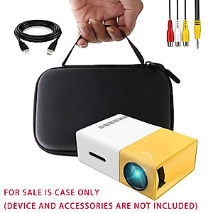 waiyu Hard Carrying Case for Meer/PVO Portable Pico Full Color Children Video Mini Projector
