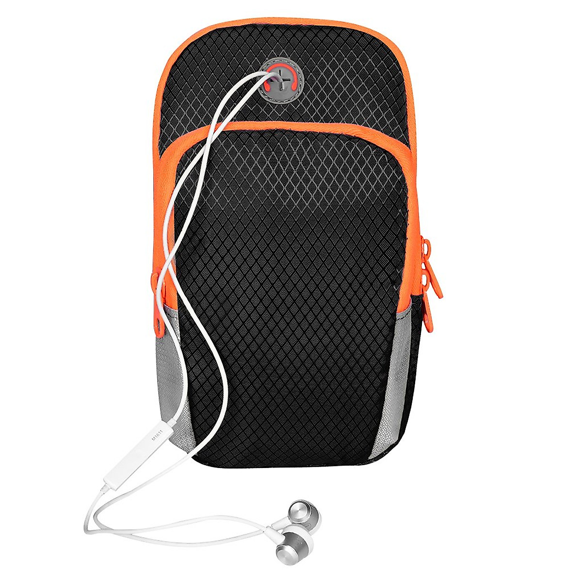 Workout Sports Armband Case Sweatproof Exercise Gym Running Cell Phone Armband Pouch Holder for iPhone Xs Max X 8 7 Plus Galaxy S10 S9 S8 Plus Google Pixel OnePlus 6 LG G8 V50 ThinQ Stylo 4 (Black)