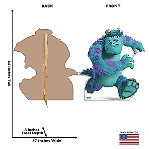 Cardboard People Sulley Life Size Cardboard Cutout Standup - Disney Pixar's Monsters University