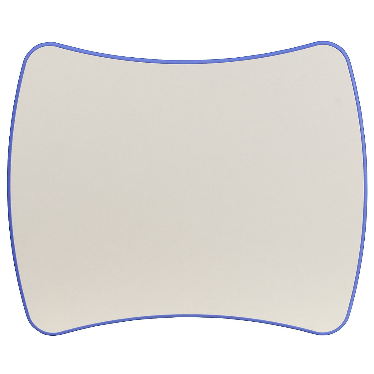 Flash Furniture Adjustable Classroom Activity Table for School/Home, Rectangular Plastic Table for Kids, 21.875"W x 26.625"D x 14.5-23.5"H, Blue/Gray