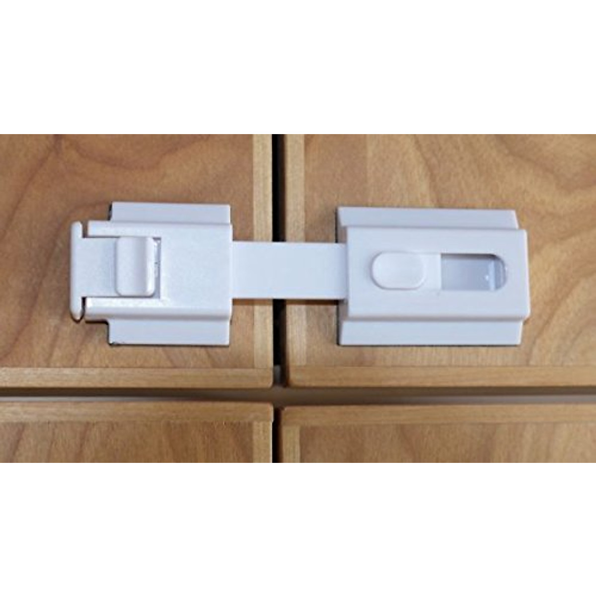 The Guardian Refrigerator Lock for Any Home Appliance, Used for Infants, Special Needs Children and Dementia Patients (Black) - One Lock