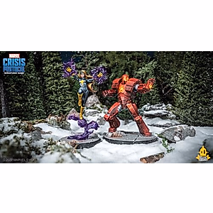 Atomic Mass Games Marvel: Crisis Protocol Crimson Dynamo & Dark Star Character Pack - Winter Guard Heroes, Tabletop Superhero Game, Ages 14+, 2 Players, 90 Minute Playtime, Made