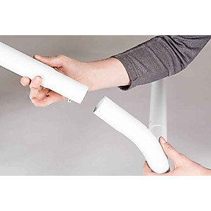 Impact 11' x 20' Portable Carport Garage Canopy, Outdoor Party Tent with 8 Dressed Legs, White