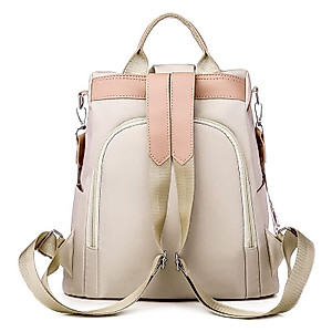 Rose Backpack For Women Bag Soft Leather Fashion Women Backpack Purses Multipurpose Design Handbags And Shoulder Bag