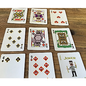 Home Run Games 8-Bit Mini Gold Playing Cards