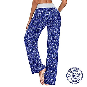 BBGreek Zeta Phi Beta Sorority Paraphernalia - Mandala - Pajama Pants - Zeta - Pajamas Bottoms - Official Vendor - LG