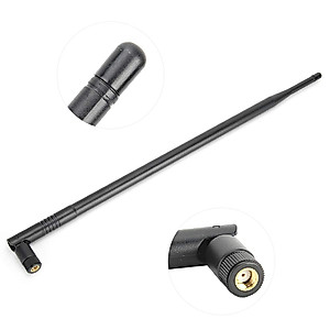 12DBi Antenna, 2.4G/5G Dual Band High Gain Long Range Antenna with RP SMA Connector for Network Antennas Router