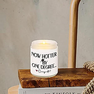 PETALSUN Graduation Gifts for Her, Him, College Graduation Gifts, Masters, PhD Graduation Gifts for Women, Men, 7oz Scented Candle, Soy Wax (Lavender)