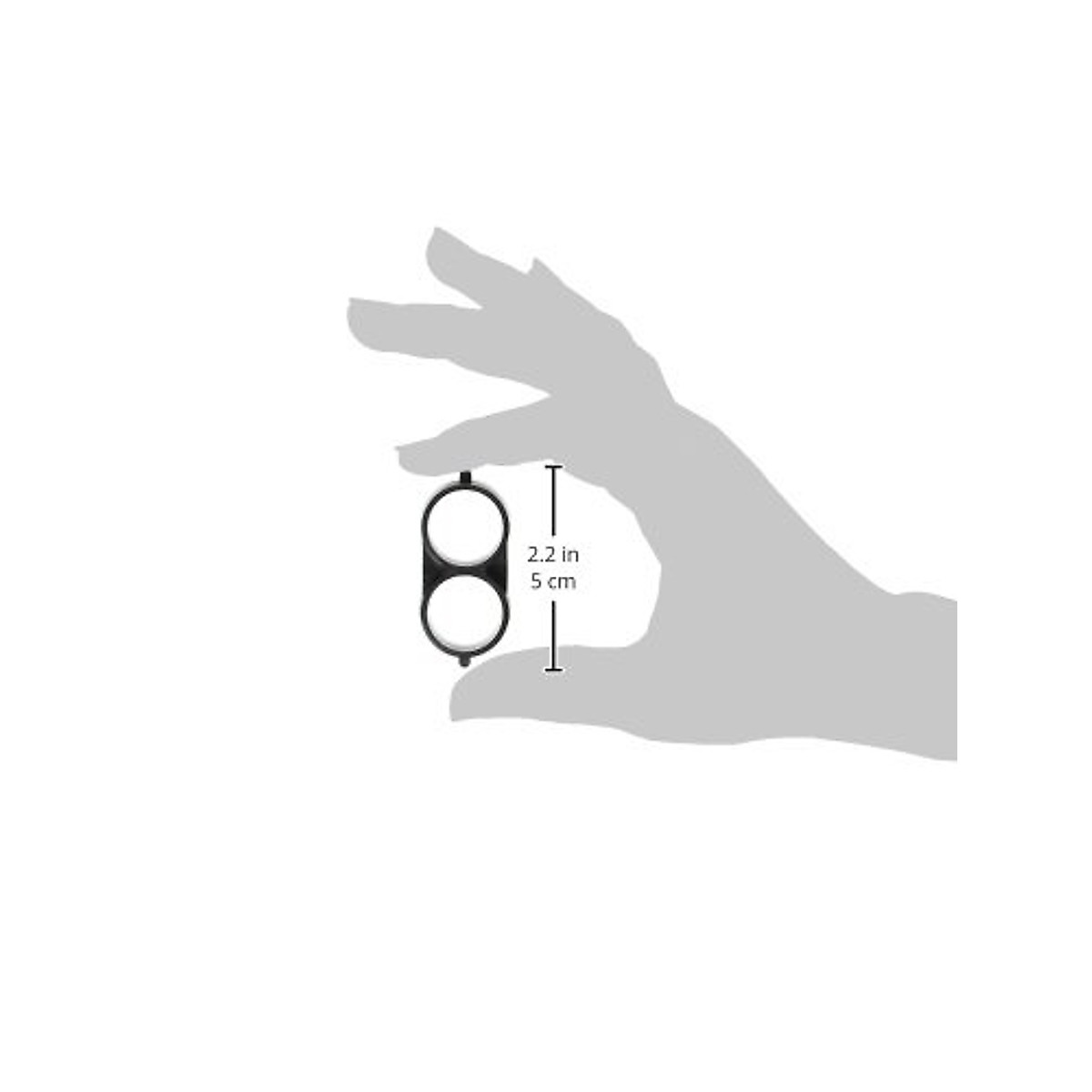 Orbit 65443 1/2" Drip Irrigation Drip Figure 8 End Clamp, 5 Pack