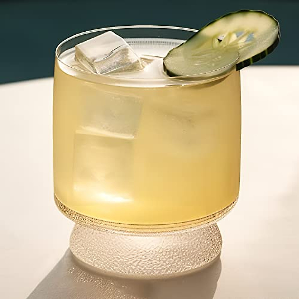 Glacio Small Ice Cube Silicone Trays with Lids - BPA-Free, Flexible Ice Molds for Cocktails and Beverages - Set of 2