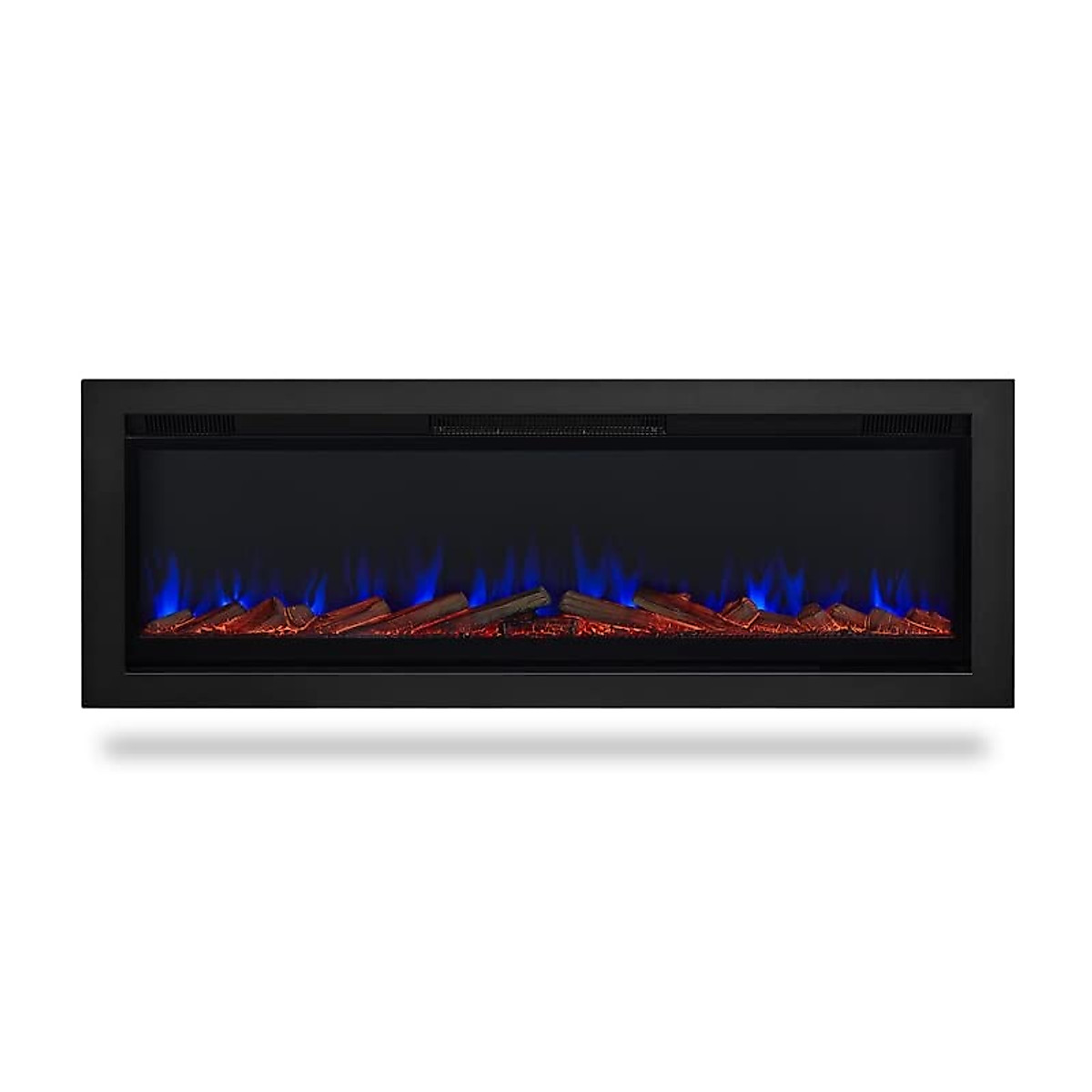 Real Flame 65" Wall- Mount or Recessed Electric Fireplace Insert by Real Flame