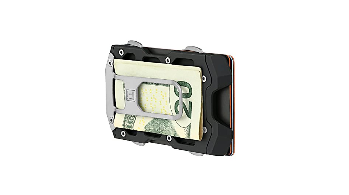 Slim Aluminum Metal Wallet with RFID Blocking - Modern & Secure