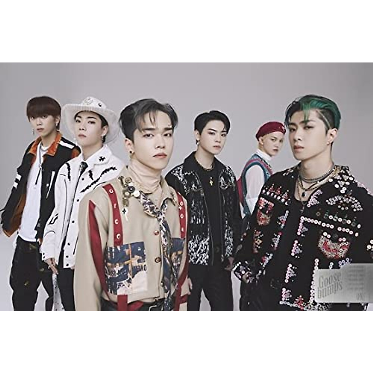 ONF Goosebumps 6th Mini Album Random Version CD+72p Booklet+1p Selfie PhotoCard+1p PhotoCard+1p Secret Selfie+1p Secret Card+1p From.ONF Diskette Data+Message PhotoCard SET+Tracking Kpop Sealed