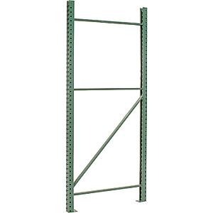 Global Industrial Teardrop Pallet Rack Add-On 108"W X 48"D X 120"H