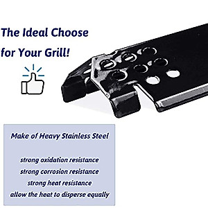 Utheer Grill Replacement Parts for Home Depot Nexgrill 720-0830H, 5 Burner 720-0888 720-0888N 720-0888S Gas Grill, Included 5 Grill Burner Tube, 5 Heat Plates, 2 Cooking Grate and 5 Ignitor Wire Kit