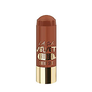 L.A. Girl Velvet Contour Sticks, Bronzer Suede, 0.2 Ounce (Pack of 3)