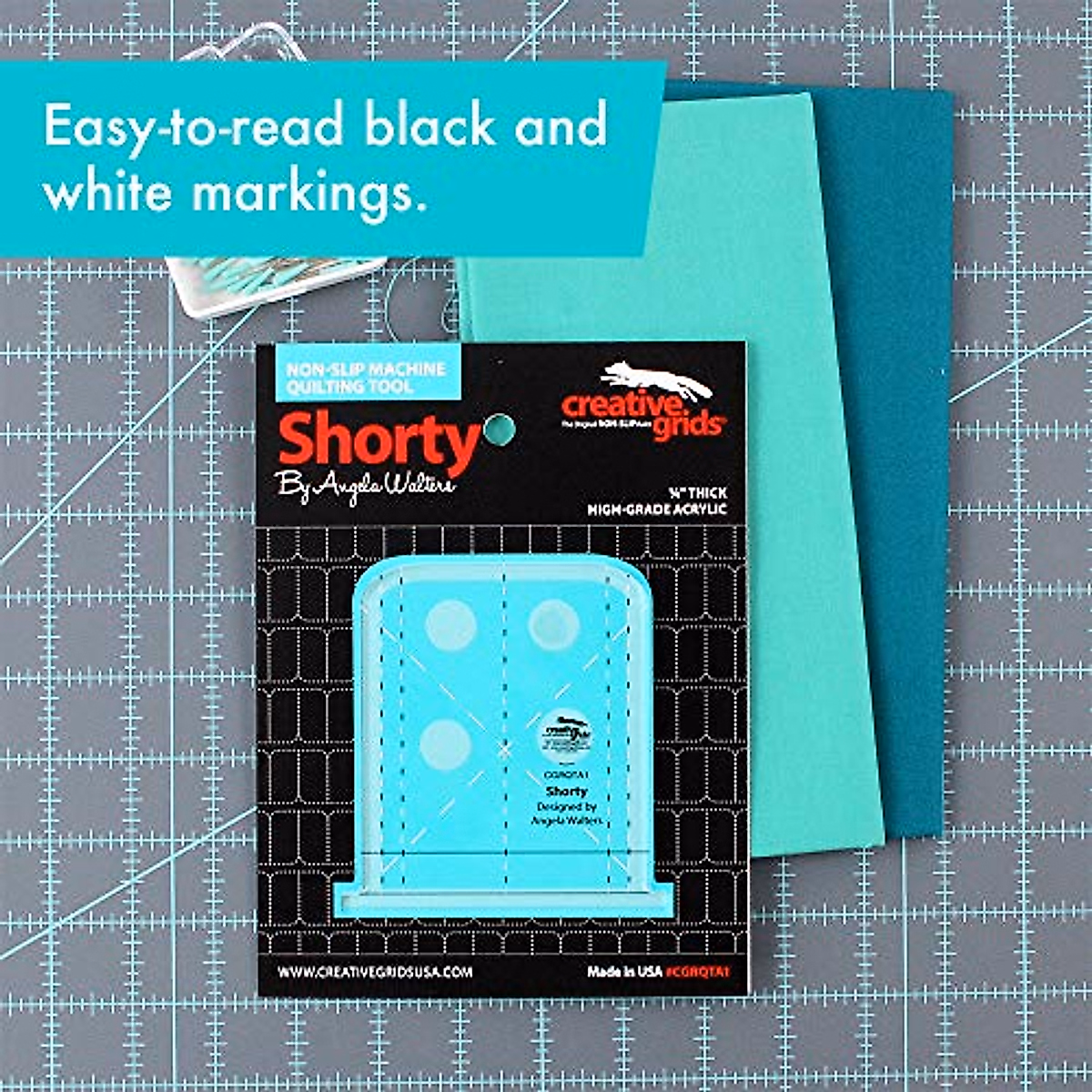 Creative Grids Machine Quilting Tool - Shorty - CGRQTA1