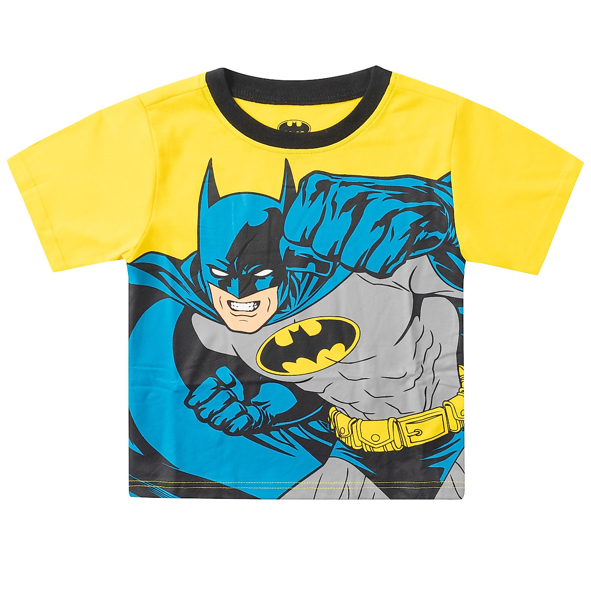 Warner Bros. Batman Boys Zip Up Hoodie, T-Shirt and Sweatpant Set for Toddlers and Little Kids