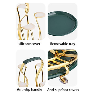 Alunsito Cup Drying Rack Beer Glasses Stand 6 Mugs Metal Drainer Holder Non-Slip Mugs Organizer with Handle for Sink, Coffee Table, Outdoor