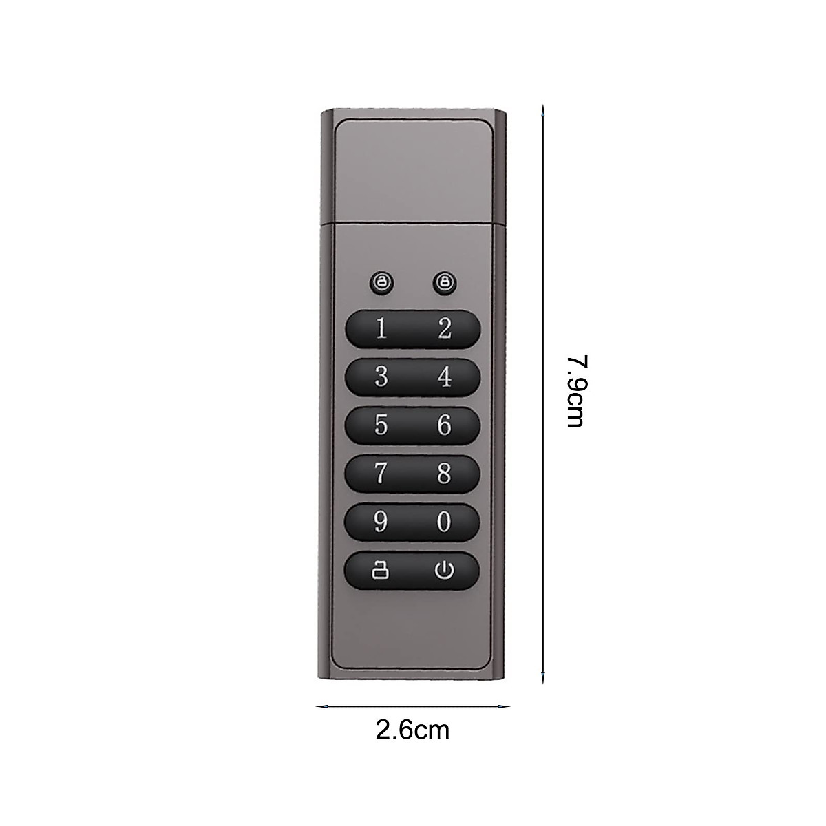 USB Drive Password Protected 256GB 128GB 64GB 32GB 8GB Locking AES - 256-bit Plug and Play USB Flash Drives Drive-free Supports Flash Drive 3.0 Thumb Drive for PC 256GB