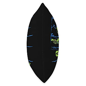 Swim Team Gifts For Swimmers Girls Turtle Swimming Turn Swimmer Throw Pillow, 16x16, Multicolor