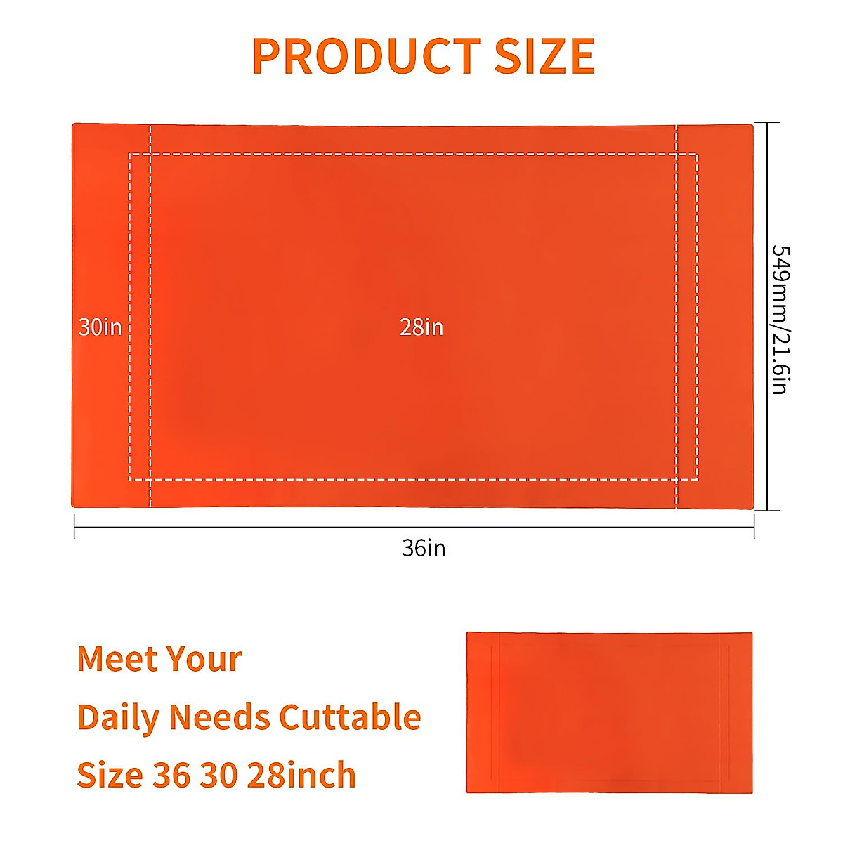 Cuttable Silicone Griddle Protect Mat for Blackstone,Compatible with Blackstone 36", 30",28" Models, Protect Mat for Blackstone Griddle,All Season BBQ Grill Mat Protective Cover