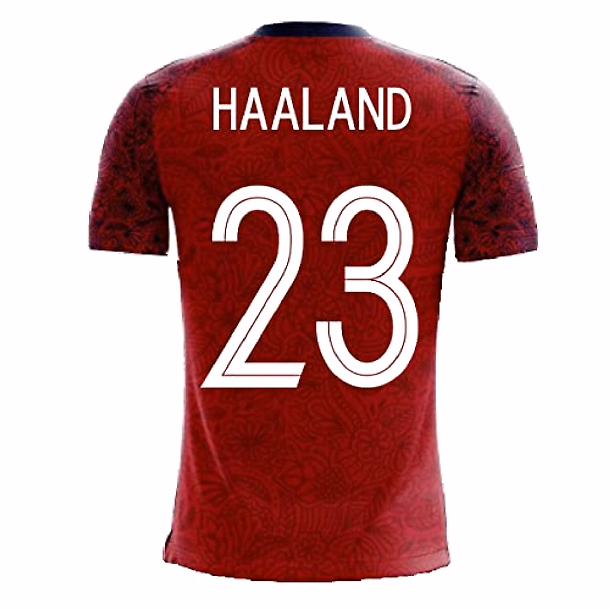 Norway 2022-2023 Home Concept Football Kit (Airo) (Erling Haaland 23)