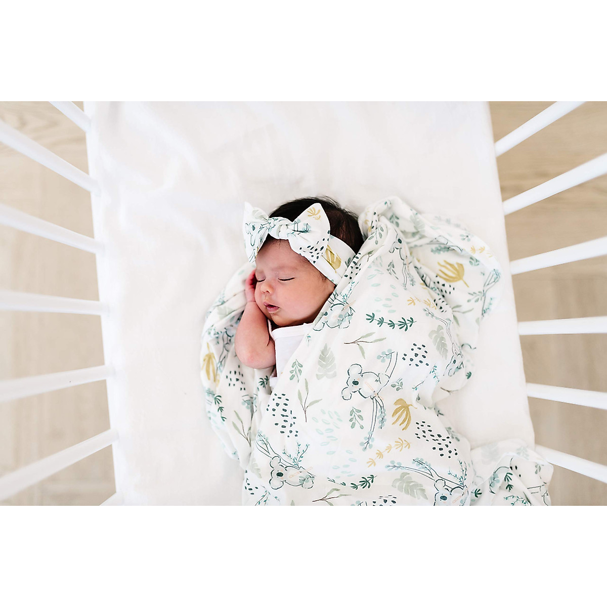 Copper Pearl Large Premium Knit Baby Swaddle Receiving Blanket Aussie