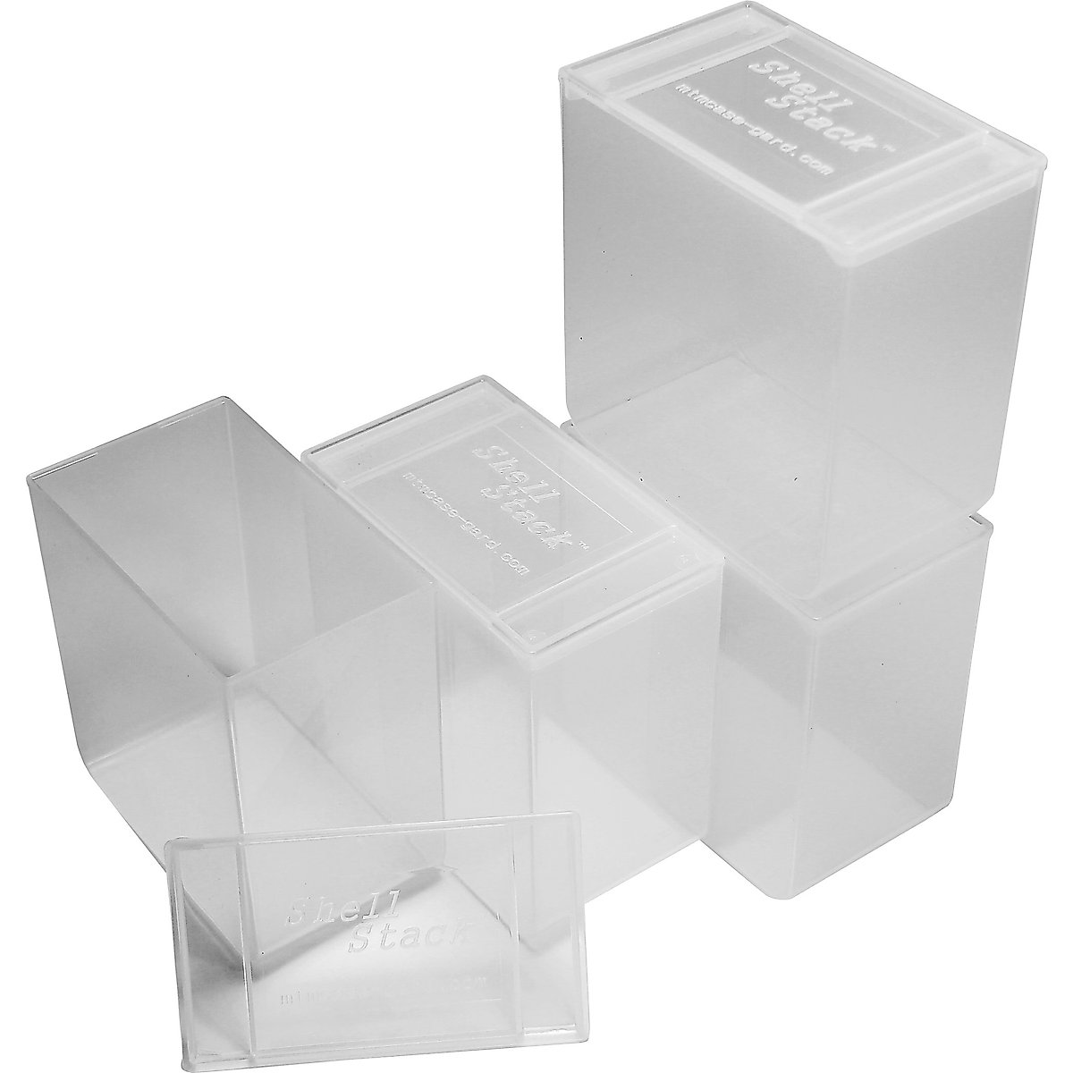 MTM SS25-00 Shell Stack 25 Rd. Compact Shotshell Storage Box (Set of 4)
