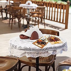 Thanksgiving Cutlery Holder Set Thanksgiving Turkey Utensil Silverware Holder Fall Autumn Party Table Decoration 24 Pcs