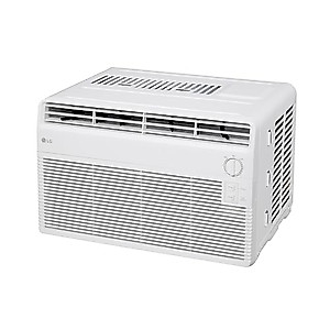 LG LW5024X Window Air Conditioner, for Small Room (150 Sq.Ft), Quiet Operation, 115V, 5,000 BTU, White