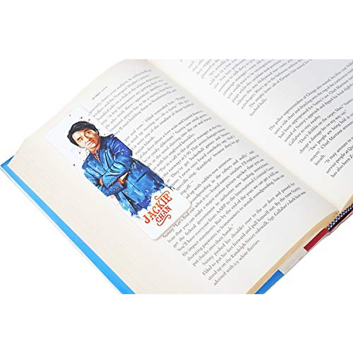 Cultural Icon Bookmarks:Legends Through History Series,3-Pack.Elvis, Marilyn Monroe, Jackie Chan