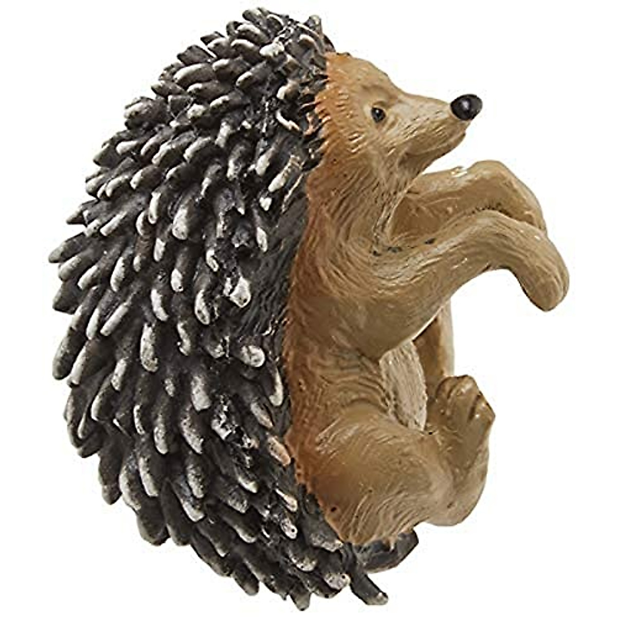 Top Collection 4280 Hedgehog Flower Pot Hugger Figurines, Tan, Brown