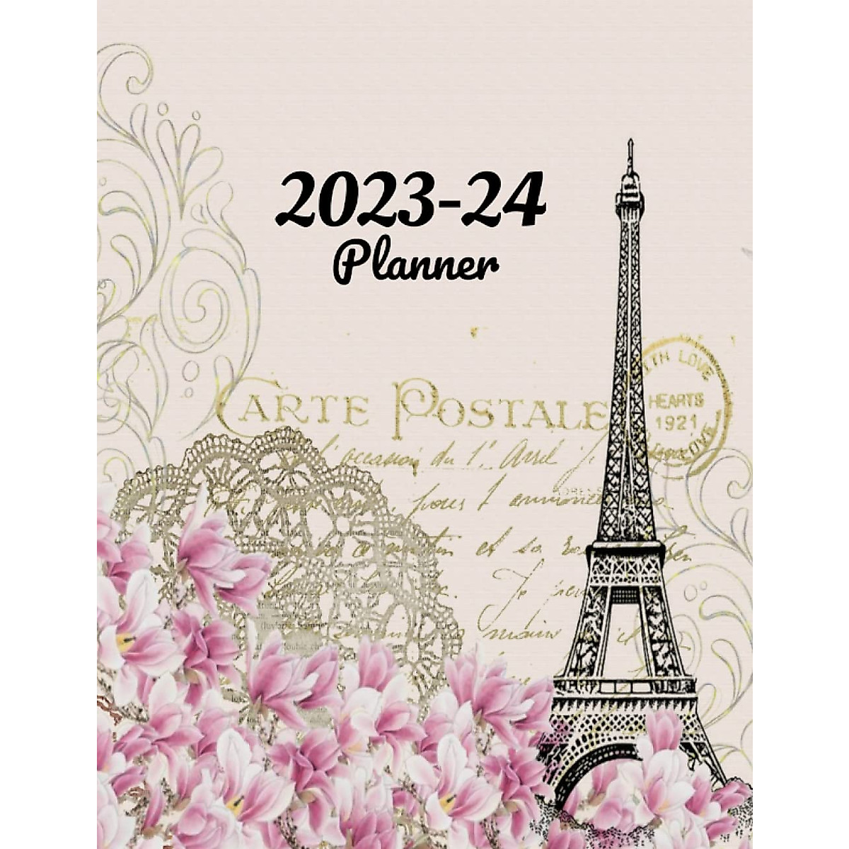 My 2023-2024 Eiffel Tower Style PLANNER: Entrepreneur Planner | Business Planner | Time Management | Monthly Planner | Weekly Planner | Productivity Planner |