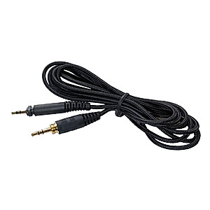 V-MOTA Replacement Stereo Audio Aux Cable with 6.35mm Adapter Extension Cord for Philips SHP9000 SHP8900 Professional Studio Monitoring Reference DJ Headphones,6.2 Foot