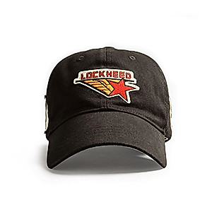 RED CANOE Lockheed SR-71 Blackbird Cap, OSFA, Black