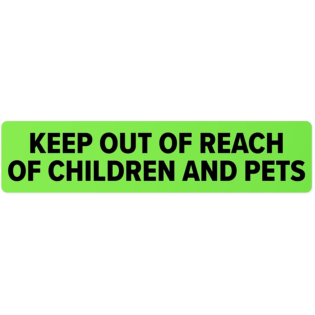 LabelValue.com | Keep Out of Reach of Children and Pets Medical Healthcare Labels - 500 Labels Per Roll