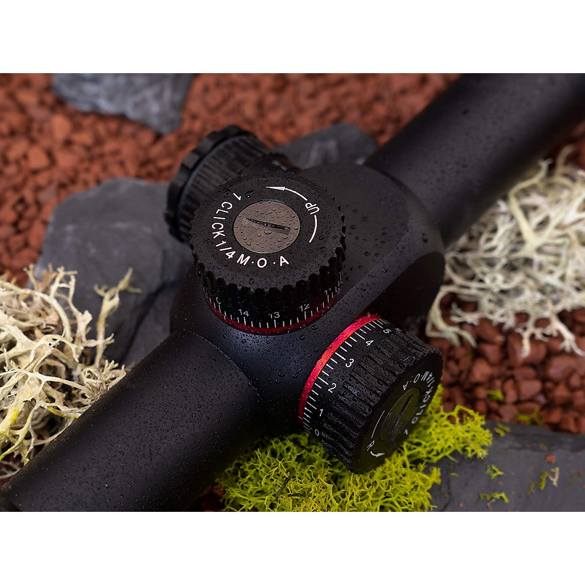 Monstrum G2 6-24x50 First Focal Plane FFP Rifle Scope with Parallax Adjustment | ME308 Extended Offset Scope Mount | Bundle