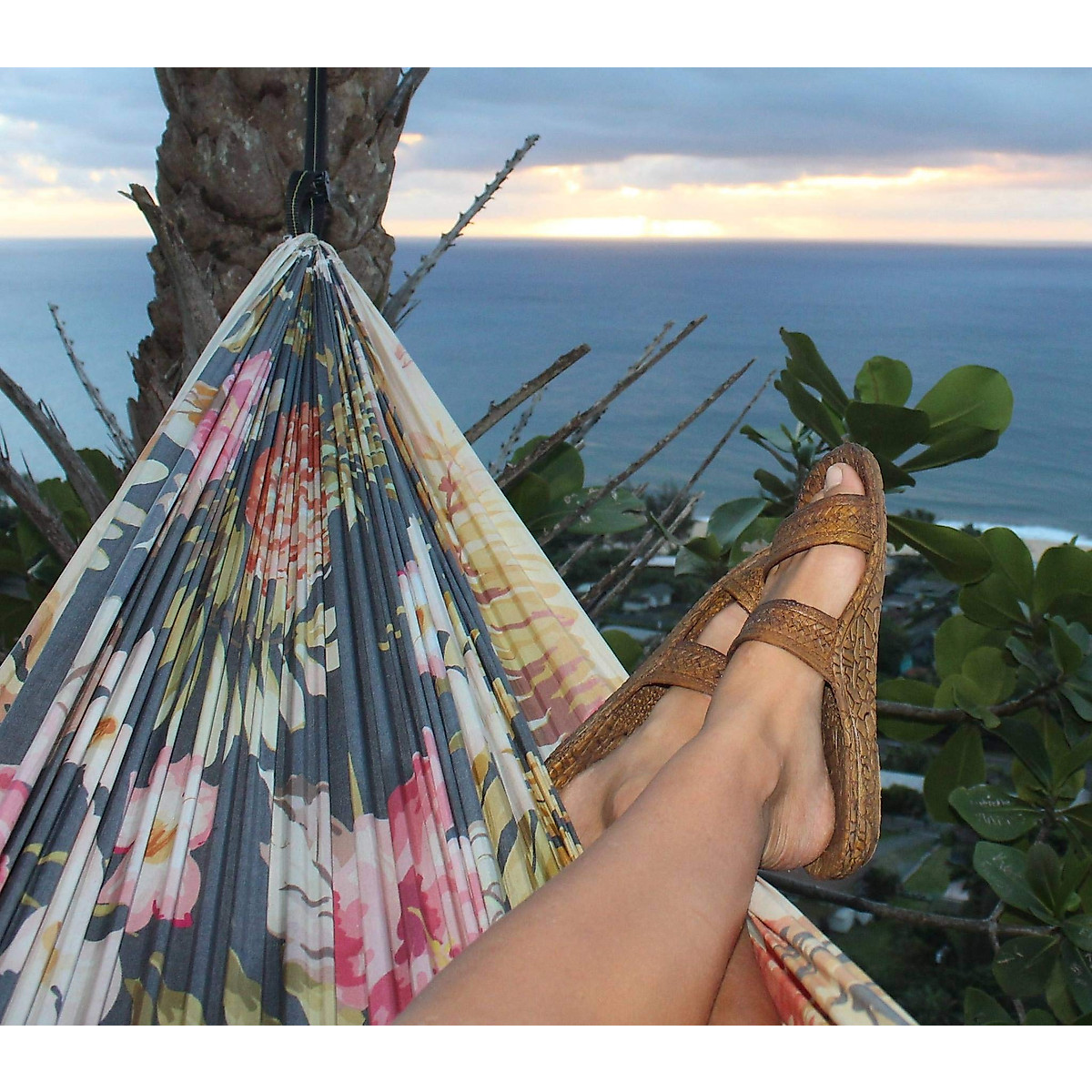 J-Slips Sandals for Women and Men - Comfortable Jesus Jandals for Beach, Summer, and Shower - Waterproof Hawaiian Slides in 12 Colors, Sandalias (Coconut, M12)