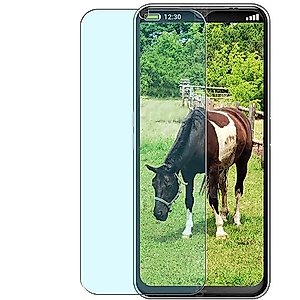 Puccy 3 Pack Anti Blue Light Screen Protector, compatible with EMPORIA SMART 6 TPU Film Guard （ Not Tempered Glass Protectors ）