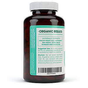 Natures Wellness Organic Coconut Oil 2000mg - Healthy Skin, Nails, Hair Growth – Extra Virgin, Cold Pressed, Unrefined Non GMO - Rich in MCT MCFA - Support Brain Function